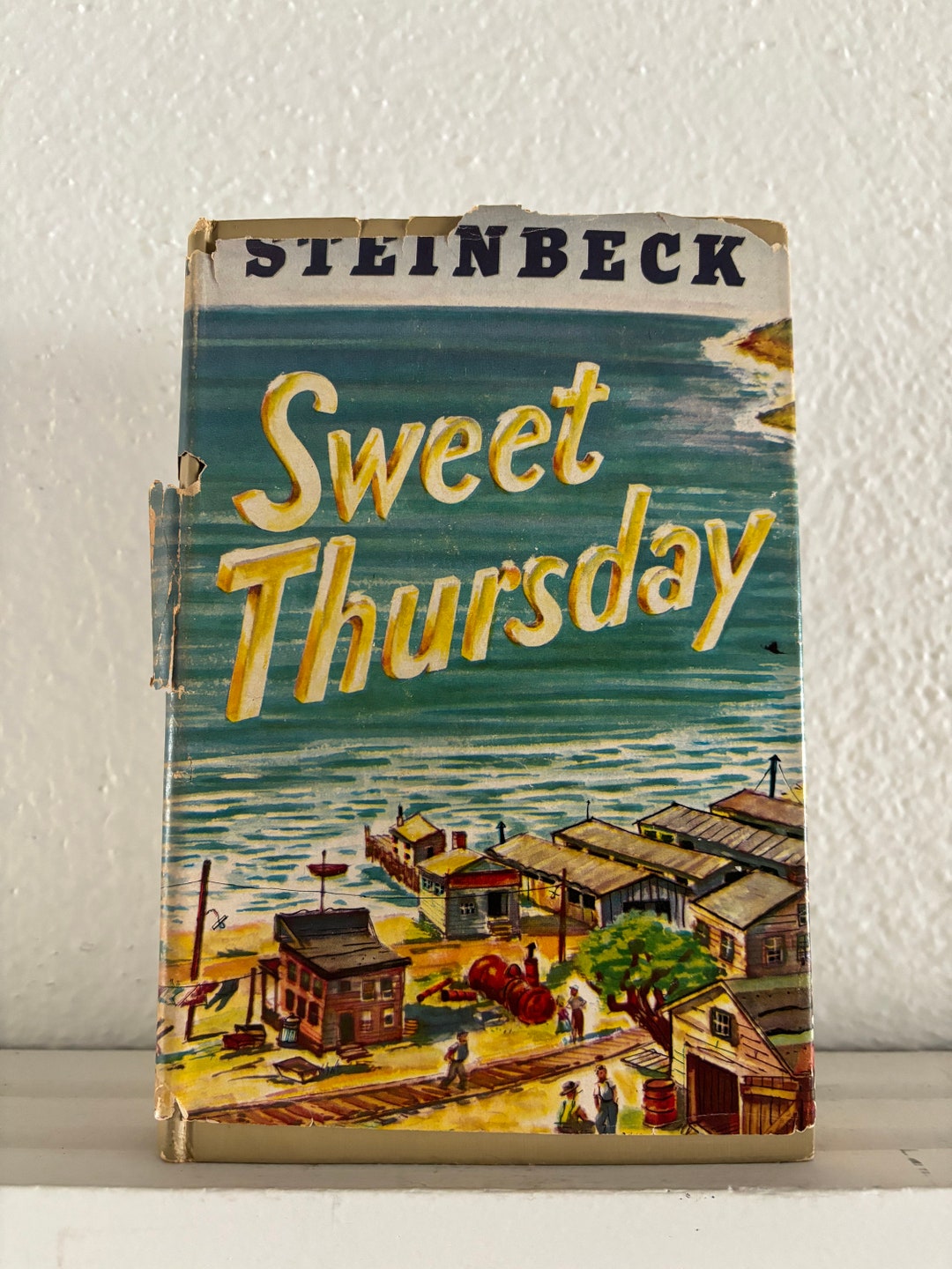 Vintage Book: Sweet Thursday, John Steinbeck, First Edition 1954 - Etsy