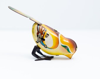Wind up Bird Toy - Etsy
