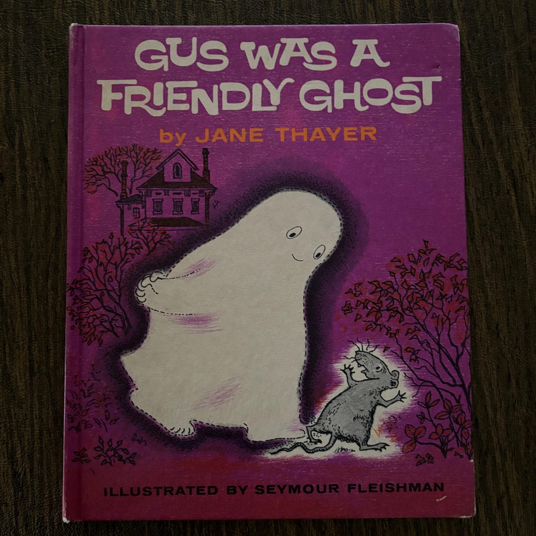 Vintage Books: Gus Was a Friendly Ghost by Jane Thayer. Hardback, 1962 ...