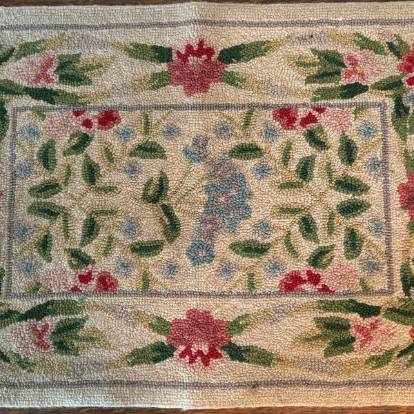 Hooked Rug Vintage - Etsy
