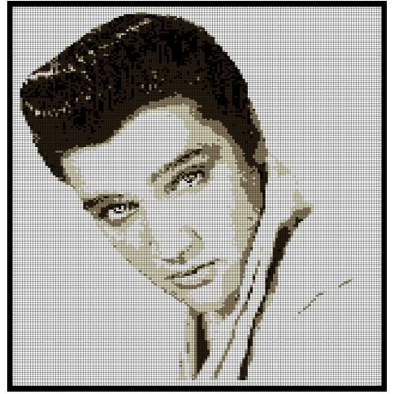 Elvis Cross Stitch - Etsy