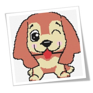 Cocker Spaniel Crochet Pattern: C2C Blanket & Pillow (digital Download ...