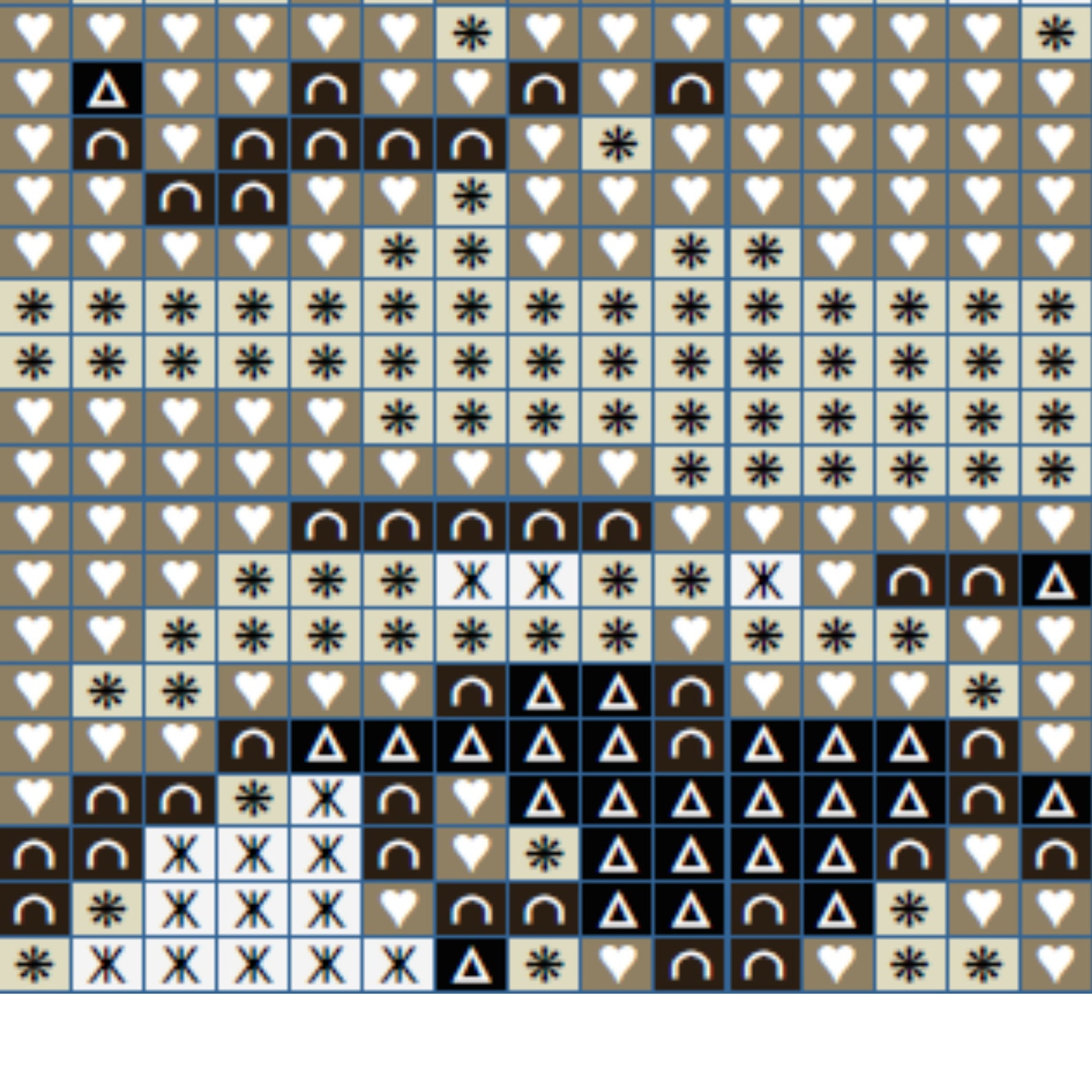 CROCHET ELVIS PATTERN Elvis Portrait Crochet Graph Pattern | Etsy