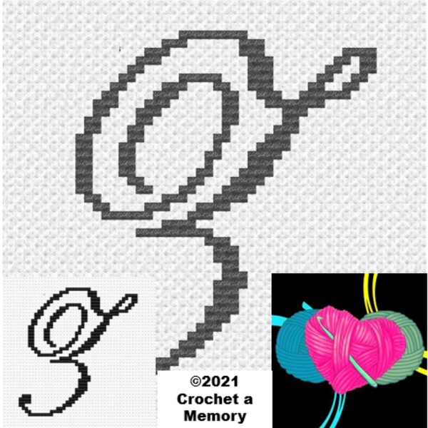 Crochet Monogram - Etsy