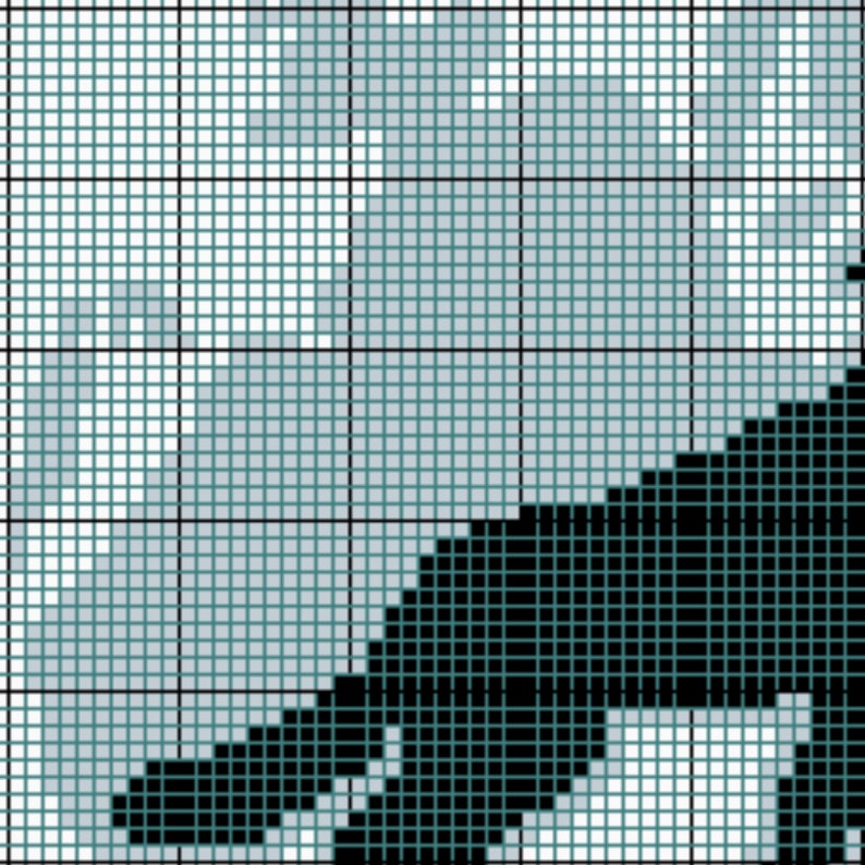 Wolf Howling at Moon Crochet Graphgan Pattern (PDF Pattern) - Etsy