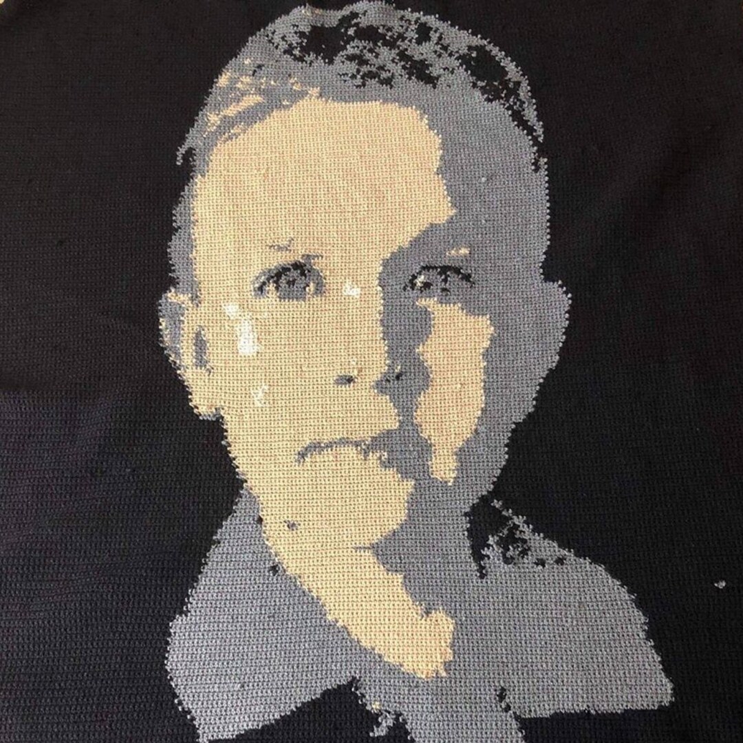 KIDS CUSTOM CROCHET Portrait Pattern, Personalized Crochet Photo ...