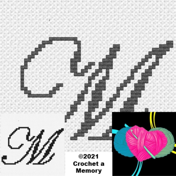 Crochet Monogram - Etsy