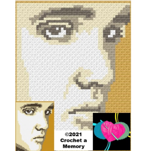 Elvis Presley SC Crochet Pattern Download - Etsy