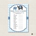 Baby Shower Word Scramble - Baby Blue, Baby Shower Baby Word Scramble ...