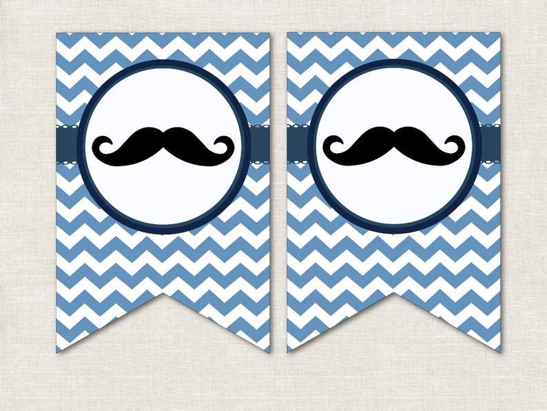 Mustache Baby Shower Decorations Mustache Shower Banner - Etsy