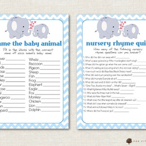 Elephant Baby Shower Games - Baby Shower Games, Elephant Baby Shower ...