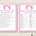 Footprint Baby Shower Games - Baby Shower Games, Barefoot Shower Games ...