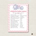 Celebrity Baby Shower Game - Elephant Celebrity Baby Name Game ...