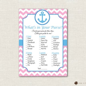 Nautical Baby Shower Games Nautical Shower Games Beach Baby - Etsy