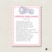 Celebrity Baby Shower Game - Elephant Celebrity Baby Name Game ...