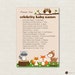 Celebrity Baby Shower Game - Woodland Animal Celebrity Baby Name Game ...