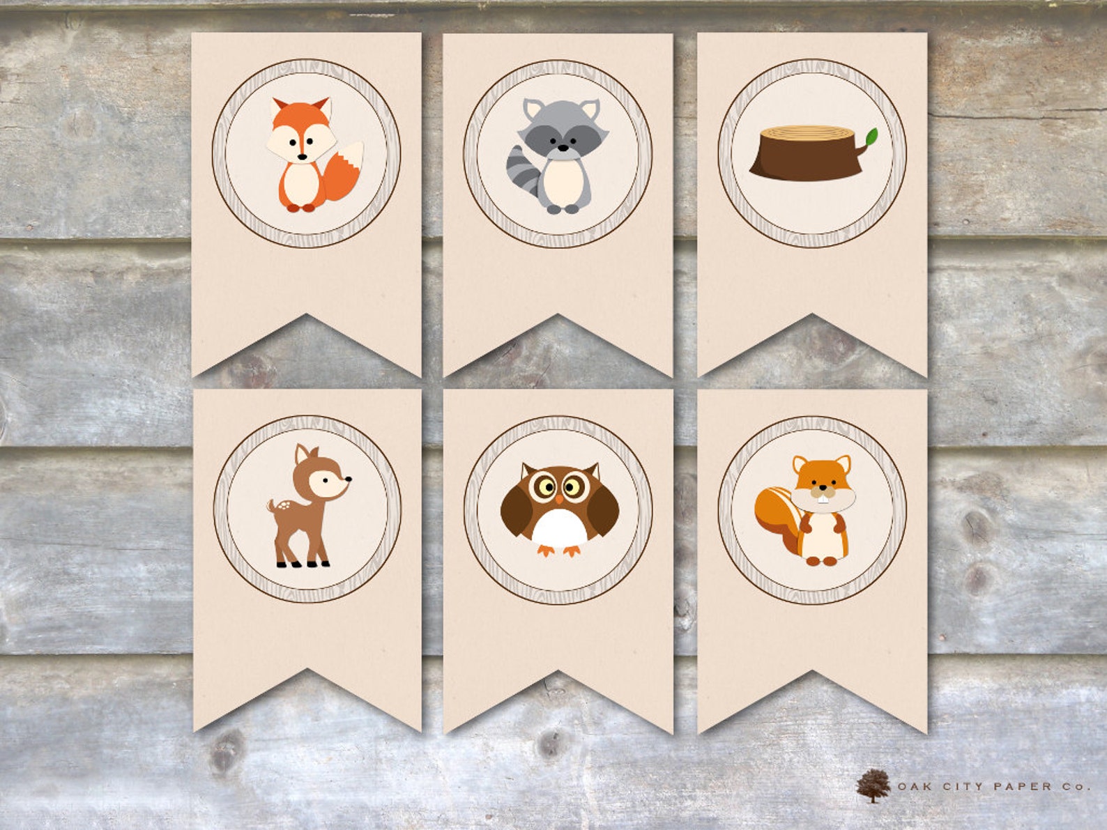 Woodland Baby Shower Decorations Woodland Baby Shower Banner | Etsy