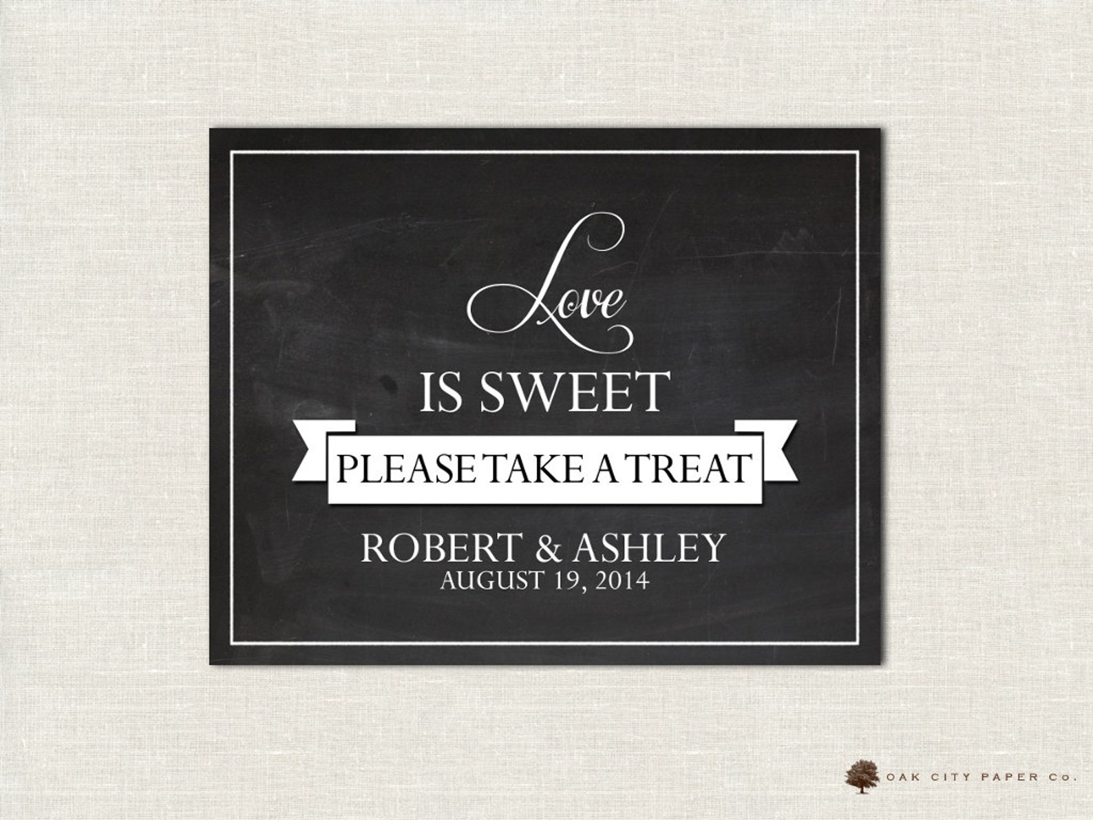 Love is Sweet Sign Wedding Treat Sign Wedding Sweets Sign - Etsy