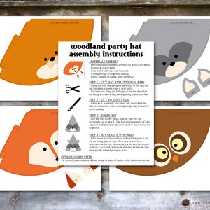 Woodland Birthday Party Package - Woodland Animal Birthday Party ...