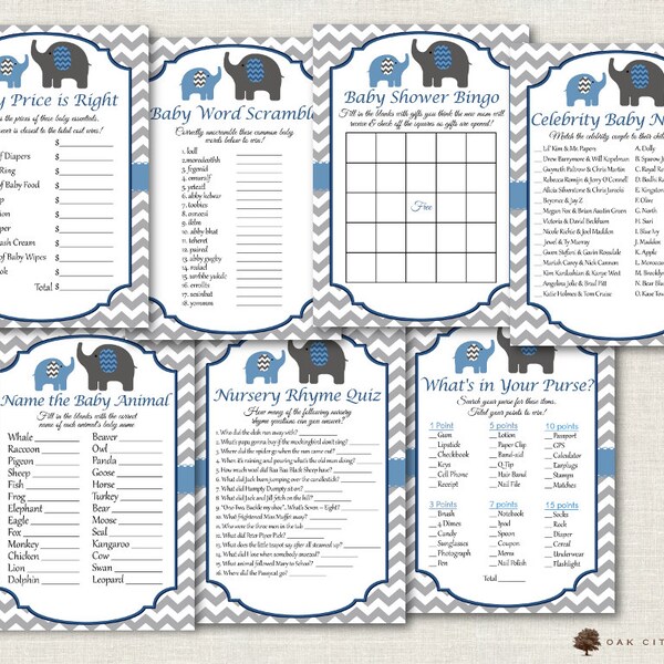 Elephant Baby Shower - Etsy
