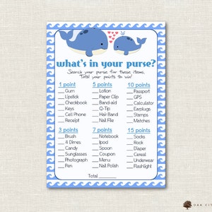 Whale Baby Shower Games - Baby Shower Games, Whale Shower Games ...