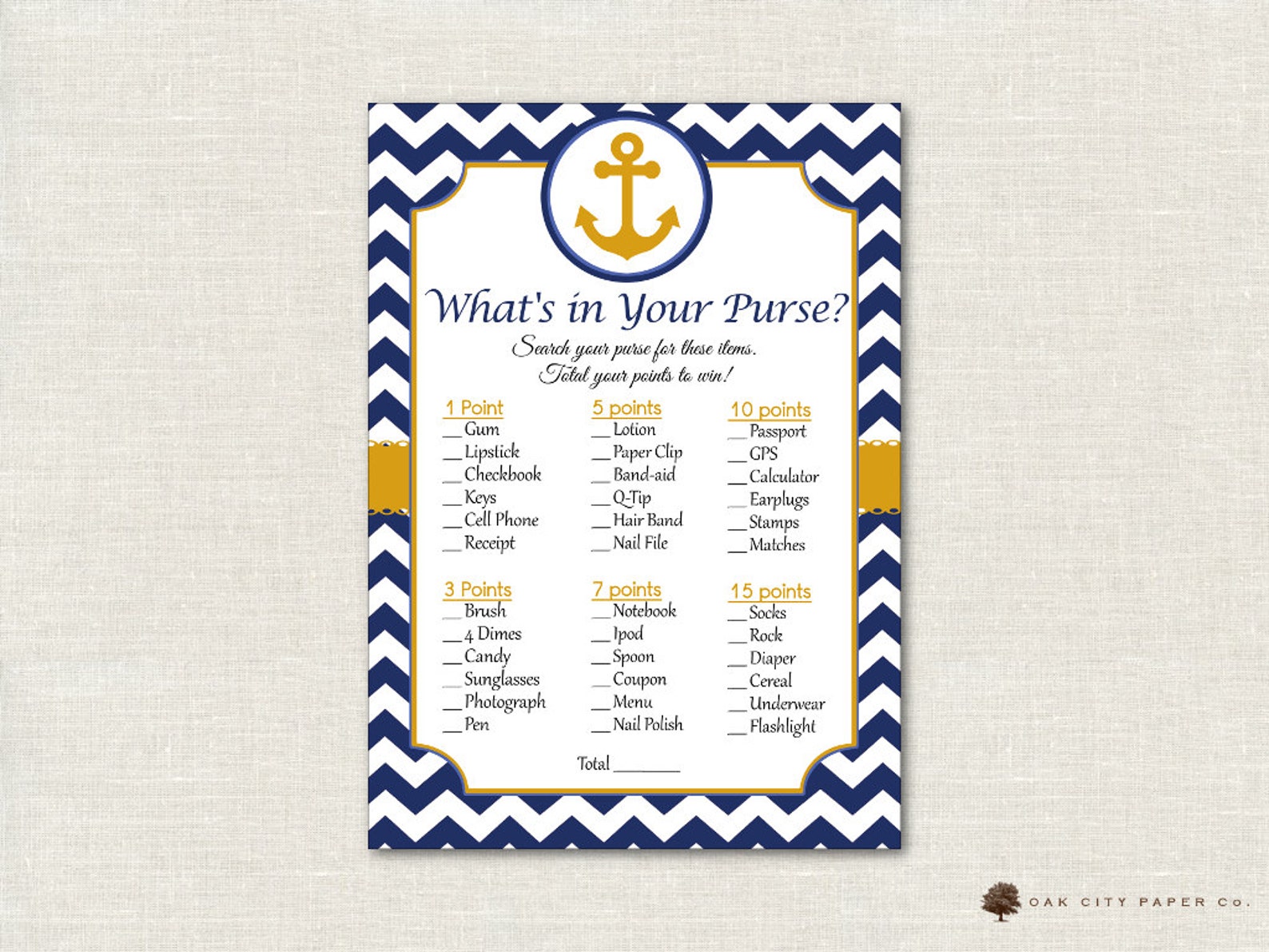 Nautical Baby Shower Games Nautical Shower Games Beach Baby | Etsy