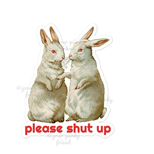 Sarcastic Rabbit - Etsy