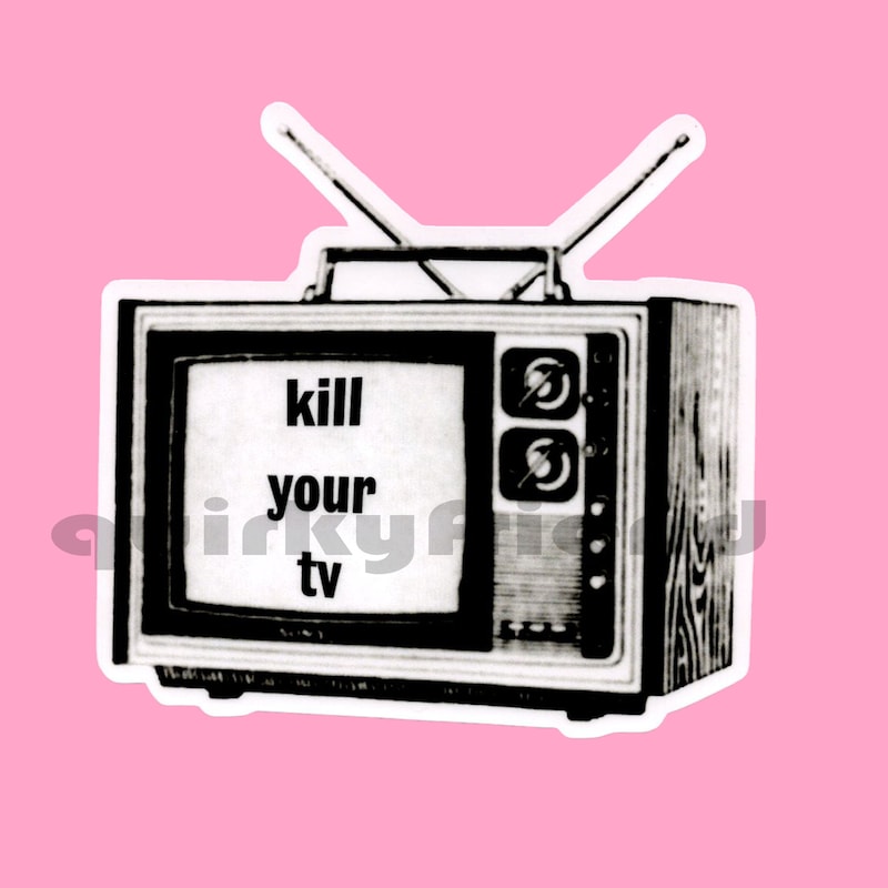 Television Stickers - Etsy