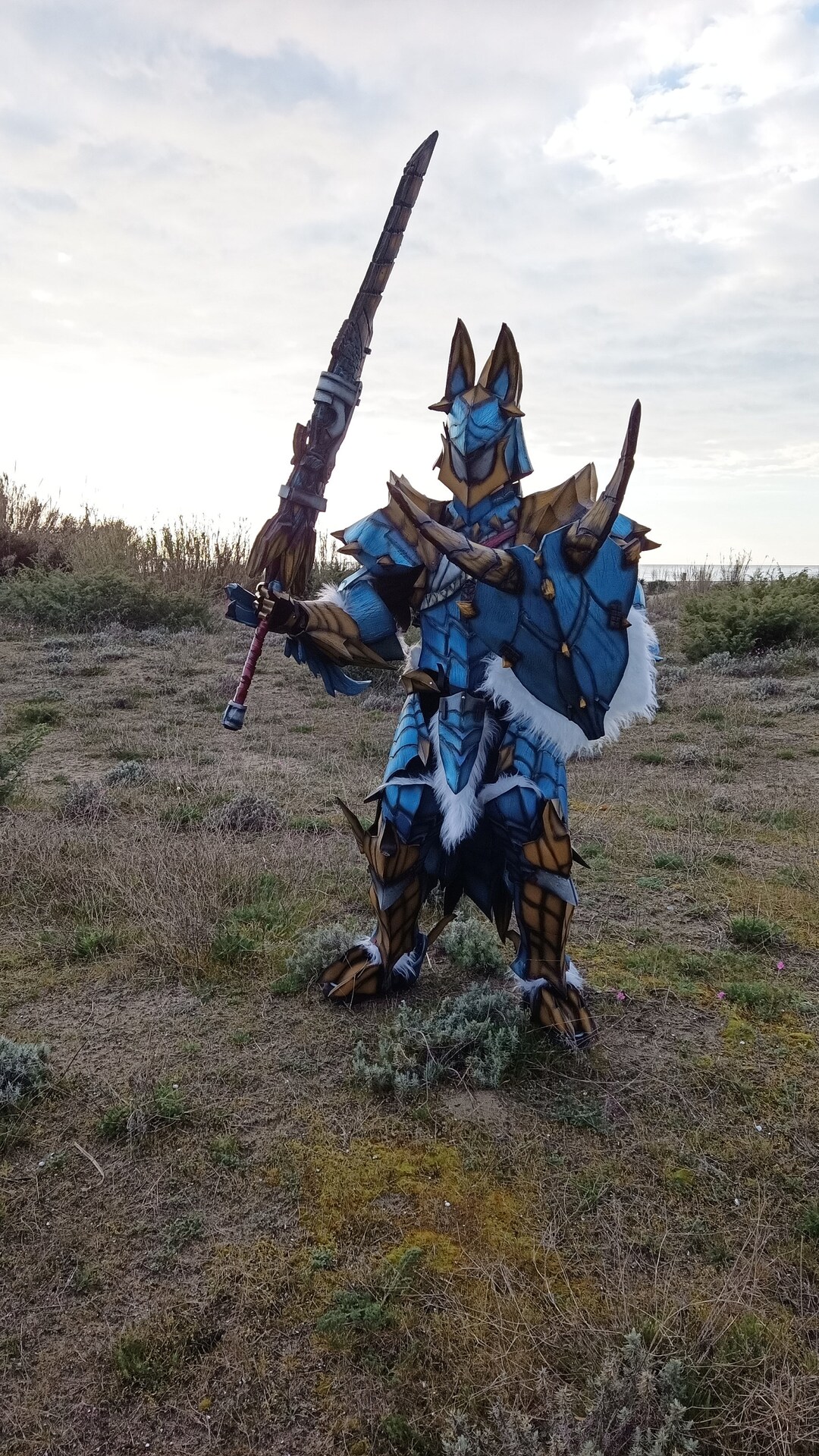 Monster Hunter Zinogre Jinouga Cosplay Armor - Etsy