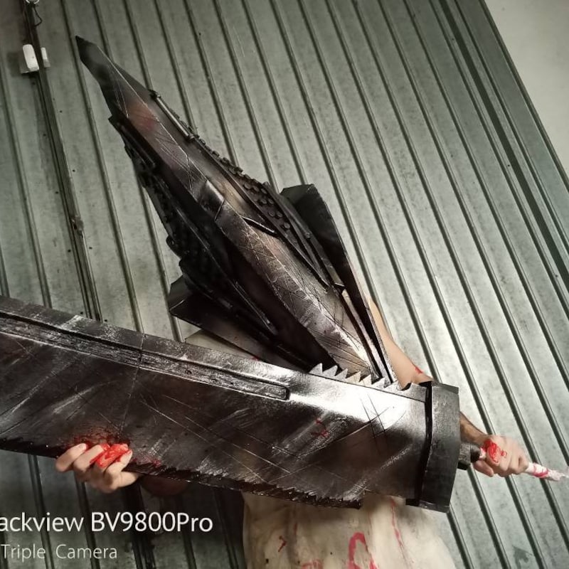 Pyramid Head Mask - Etsy