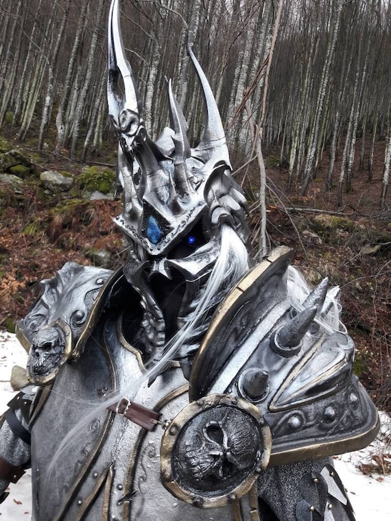 Arthas Lich Rey Cosplay Mundo De Warcraft Etsy México