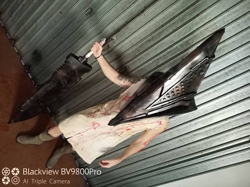Silent Hill Pyramid Head Horror Cosplay - Etsy