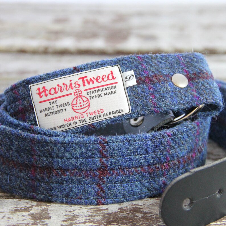 1.6'' and 2'' Wide Harris Tweed Guitar Straps | Etsy