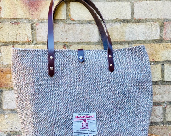 Harris Tweed Tote, Harris Tweed Bag, Harris Tweed Purse Bag, Tartan ...