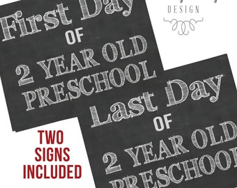 Two Year Old Chalkboard - Etsy