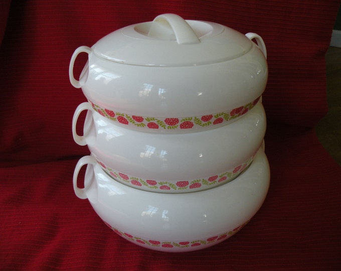 Insocore, Stacking Insulated Bowls, Cooking, Picnic, Food Storage, Hot ...
