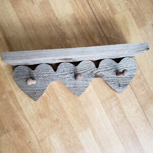 Wall Shelf Hand Made, Solid Wood, Wall Decor Rustic Decor Well Made ...