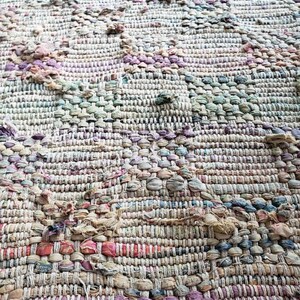 2 Rag Rugs 43x26 Vintage Rugs Farmhouse Decor Rustic Decor - Etsy