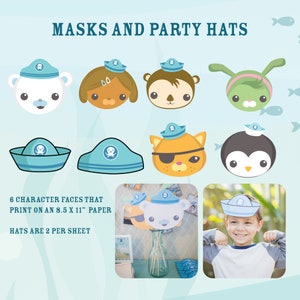 Octonauts Birthday Party Files - Customized Version With Custom ...