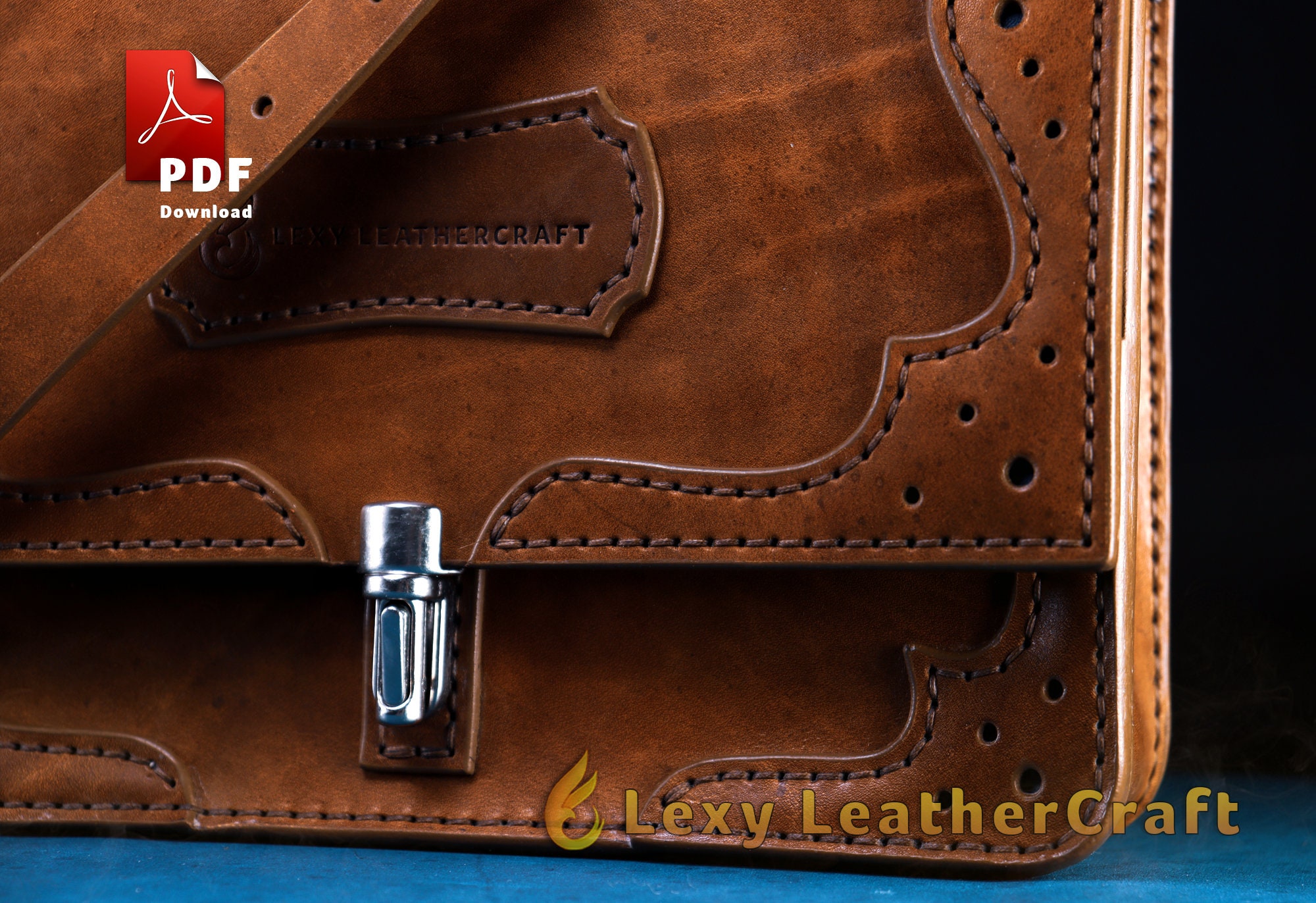 Leather Bag Pattern Vintage Bag Pattern Purse Pattern - Etsy