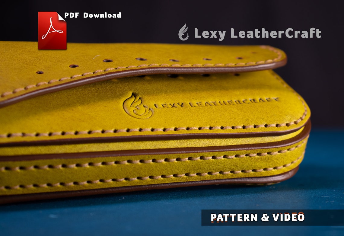 Sunglasses Case Pattern Glasses Case Pattern Leather DIY - Etsy