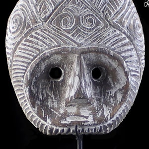 Timor Mask 9.5"/24.2cm Wood Ethnographic Tribal Mask Wall Hanging ...