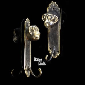 Wise Monkey Coat Hook Key Holder Coat Hanger Wall Mounted Monkey Theme ...