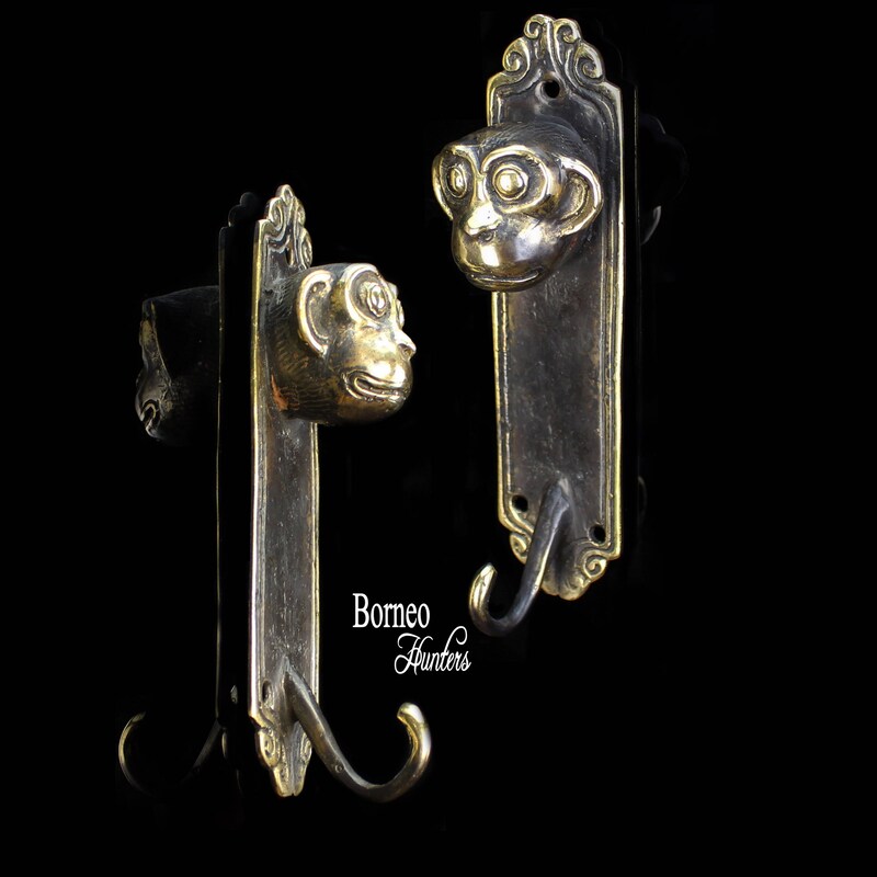 Monkey Wall Hook - Etsy