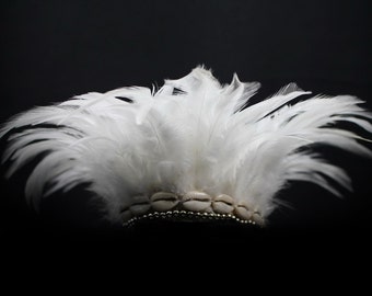 Shell Armband-Armlet-Upper Arm Cuff Woven Fringe | Etsy