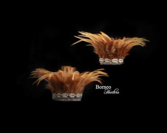 Shell Armband-Armlet-Upper Arm Cuff Woven Fringe | Etsy