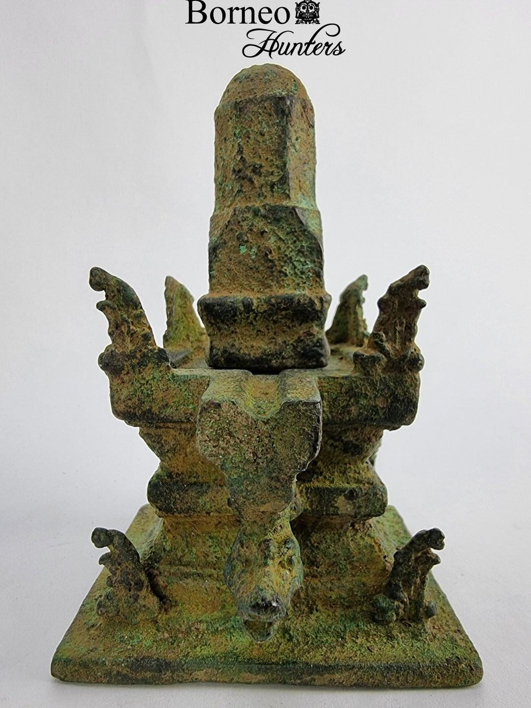 Linga Yoni 7" Shiva Lingam Antique Indonesian Bronze Shiva Lingam With ...