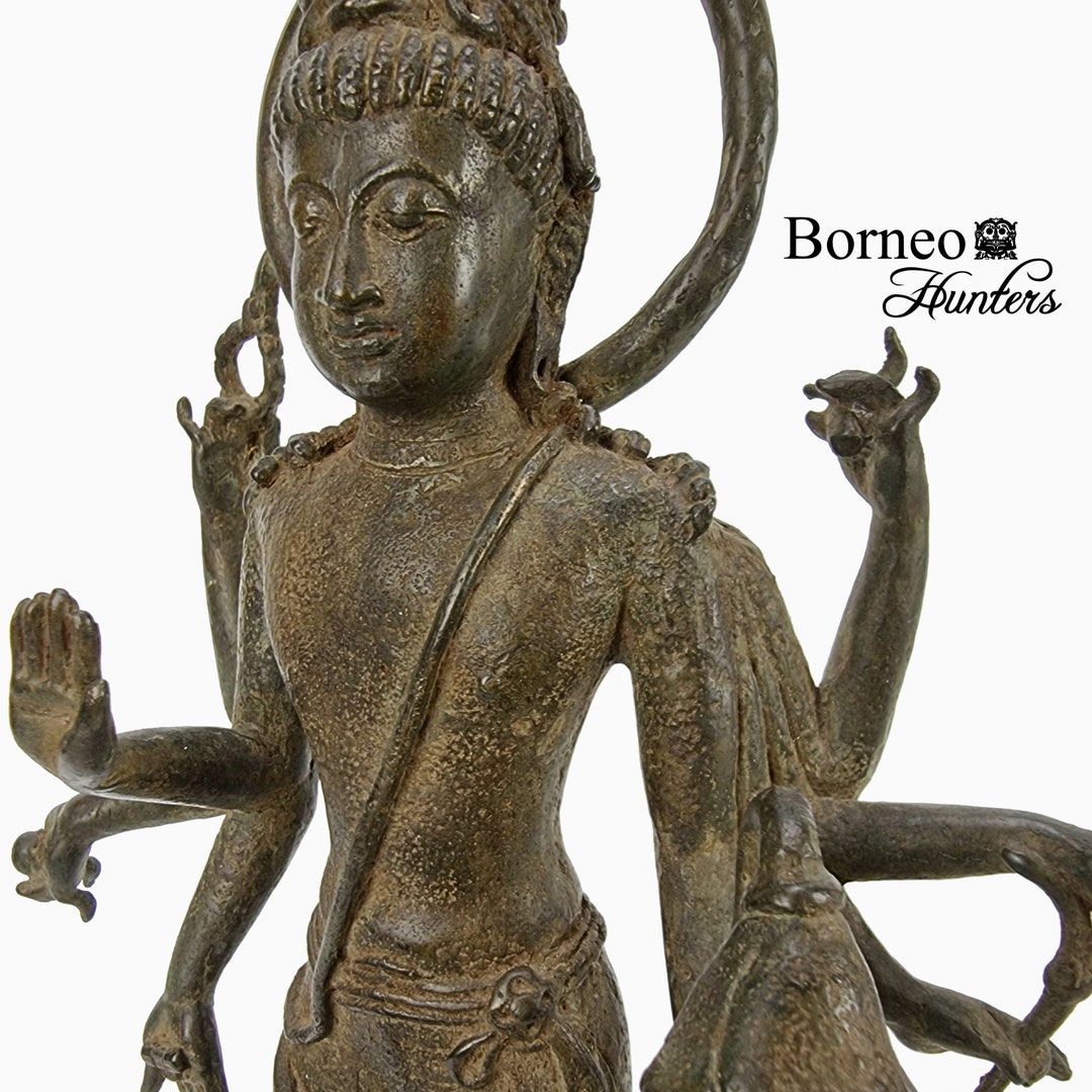 28.5CM Bodhisattva Avalokiteshvara Statue Eight Armed Buddha ...