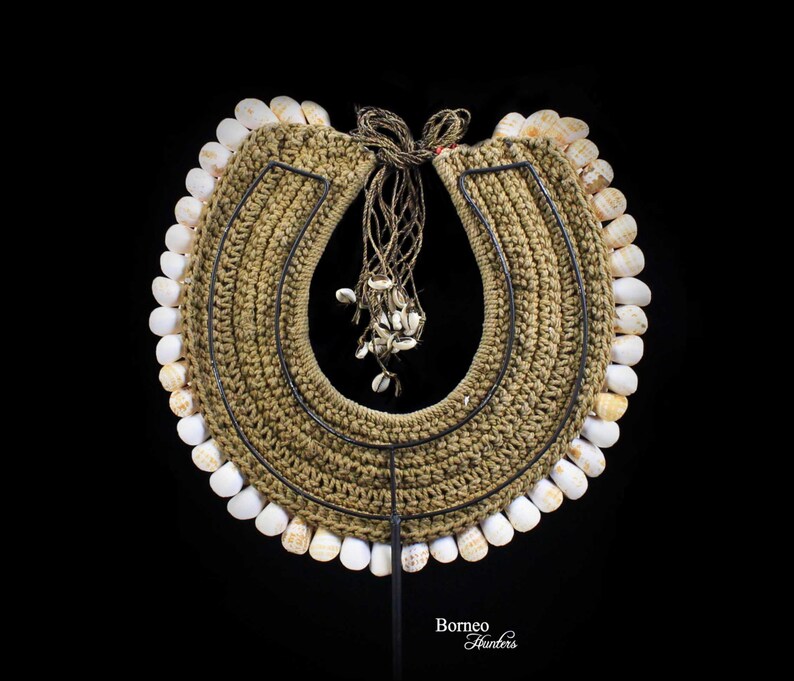 Pink Curled Shell Neck Decor Three Banded Seashells Beaded - Etsy