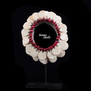 Tribal Arm Piece Shell Kula Wealth/trade Object From Papua 2.6" New ...